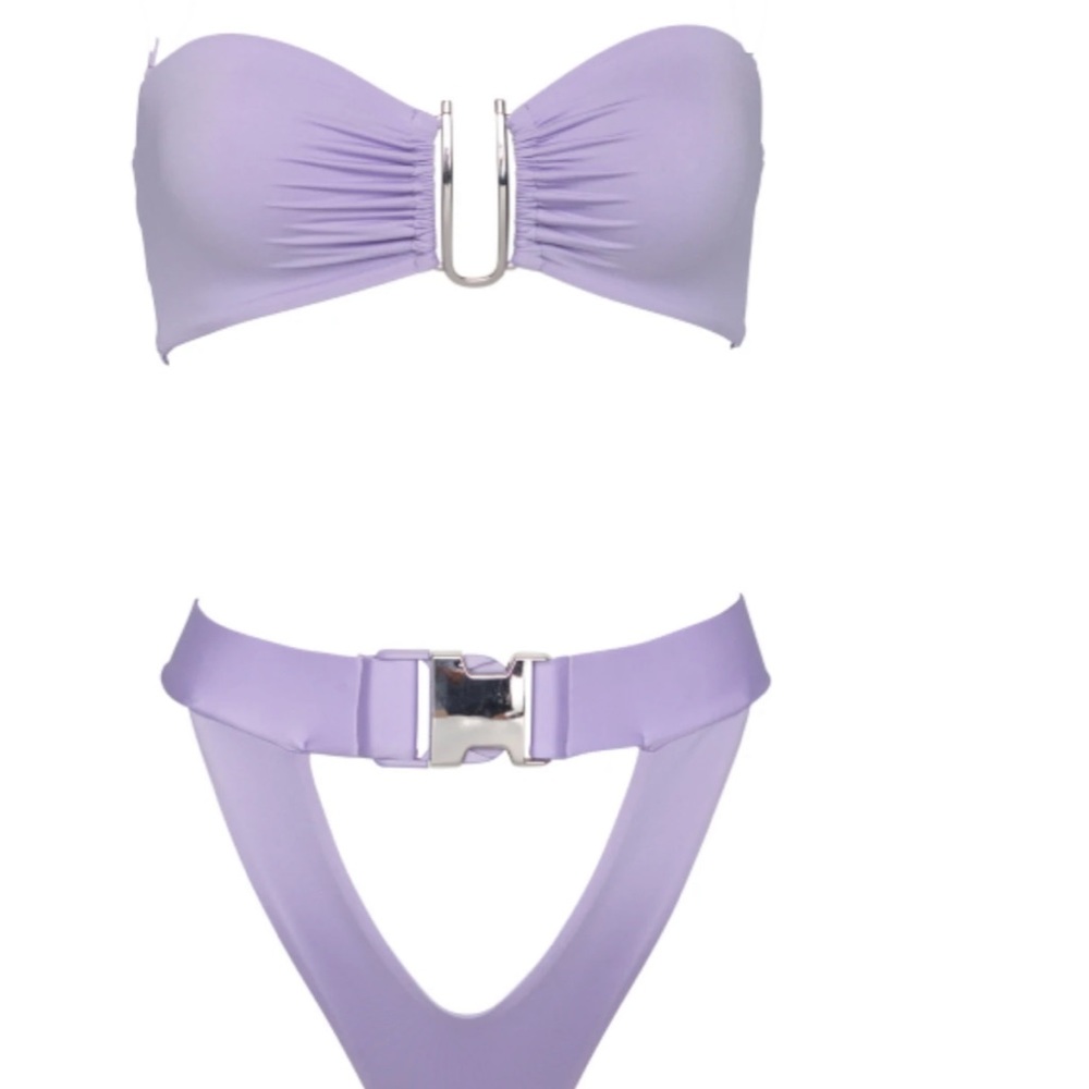 Monica Hansen Tropical Affair Bandeau Swimwear Set Of… - Gem